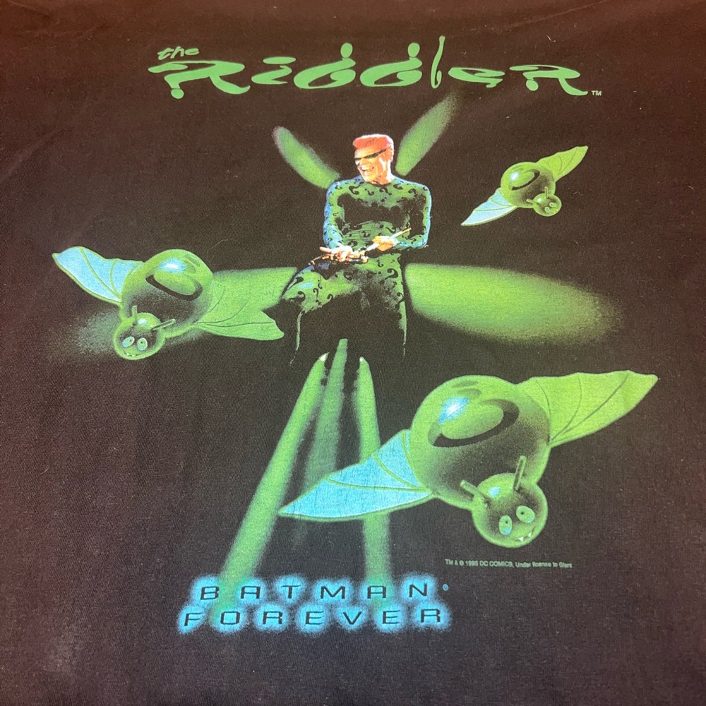 Vintage Jim Carrey Batman Forever The Riddler 1995 Dc… - Gem